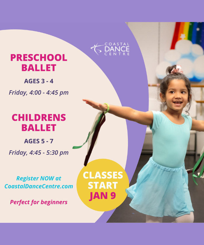 NEW CLASSES OPEN for JANUARY 2026 - Coastal Dance Centre